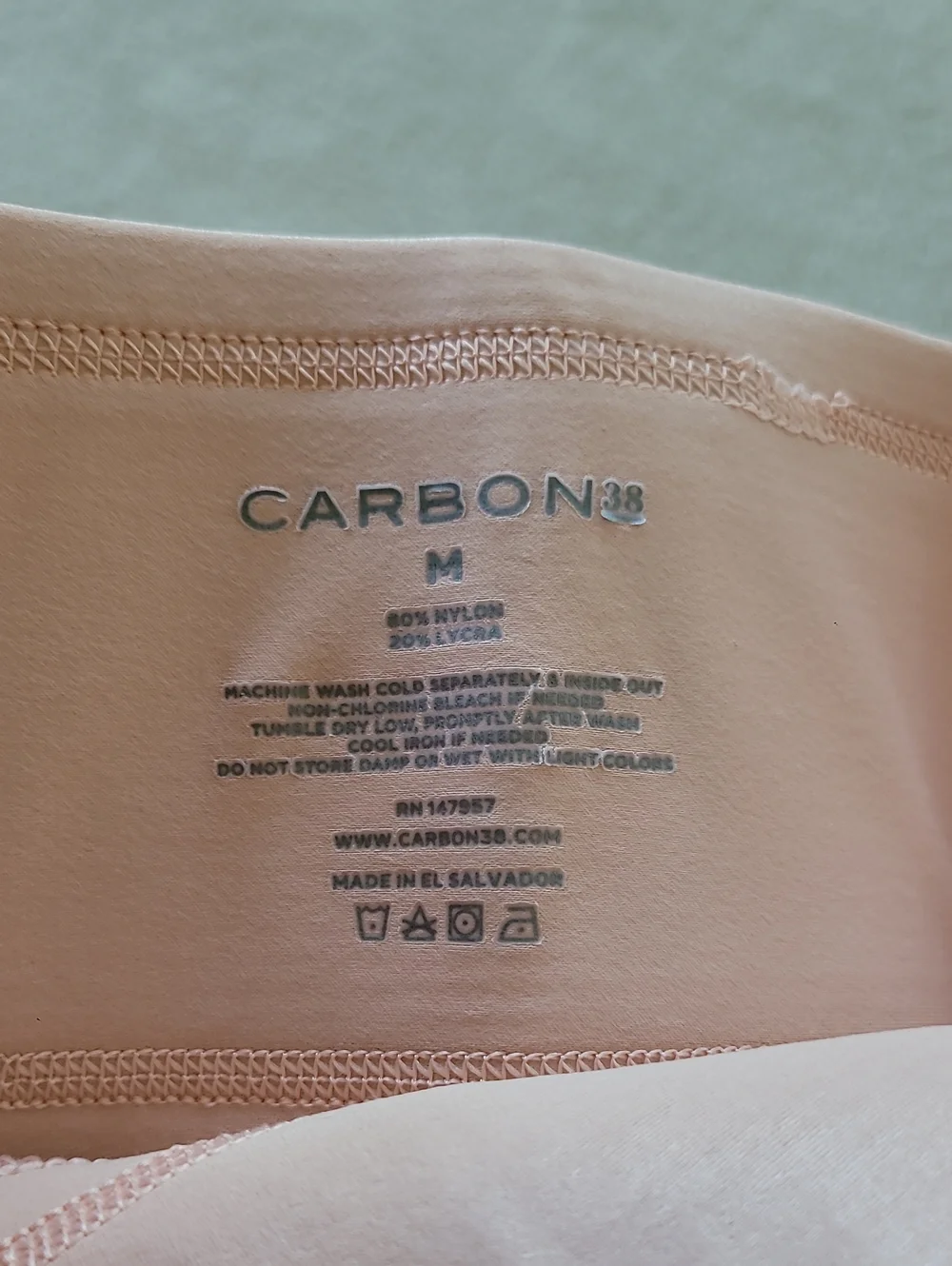 Carbon38 | Pants & Jumpsuits | Carbon38 Blush Pink Active Leggings ...
